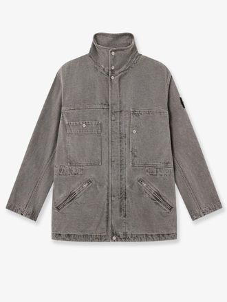 Stone Island Recycled cotton blend jacket - STONE ISLAND - gender_Man