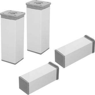 DOITOOL 4 St&uuml;ck Verstellbare M&ouml;belf&uuml;&szlig;e H&ouml;henverstellbare Sofa Schrankbeine Stabiler Ersatz f&uuml;r Bett Couch Kommode Couchtisch