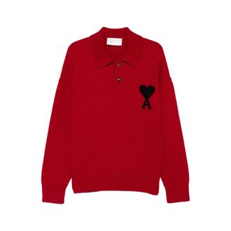 Ami Homme, Tops, Rouge, Taille: XL Pull Ami de Coeur