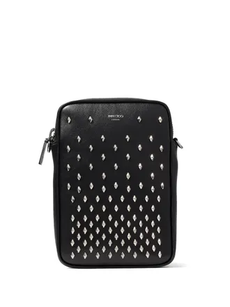 Jimmy Choo London Kimi Kuriertasche - Schwarz