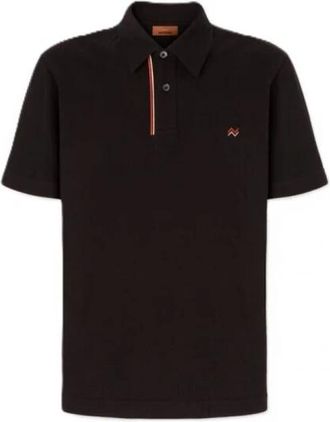 Missoni Homme, Tops, Noir, Taille: L Polo en coton