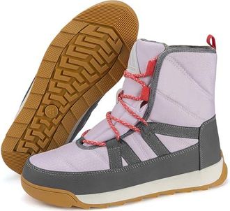 Mishansha Bottes de Neige Femme Antid&eacute;rapante Chaussures Hiver Chaudes Confortables Rose 38EU