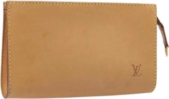 Louis Vuitton Pochette Vintage doccasion - Femme - Pre-owned - Beige - Taille: ONE Size