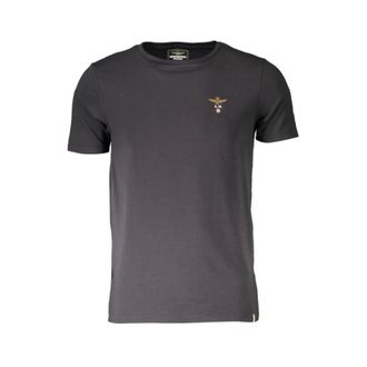 Aeronautica Homme, Tops, Noir, Taille: L Scoti001J508 T-Shirt