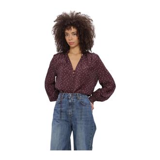 Silvian Heach Bluse Orinta - - Blouses & Shirts - Damen - Lila - 4XS
