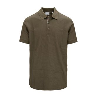 Burberry Polohemd mit Knopfleiste - - Tops - Herren - Gr&uuml;n - XL