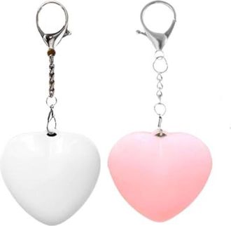 Generic Sac fourre-tout Love Wallet avec lumi&egrave;re tactile rechargeable en forme de coeur pour sac &agrave; main &agrave; lint&eacute;rieur, mini lampe LED &agrave; capteur tactile, lampe 