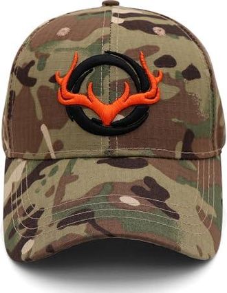 Generic Casquette de baseball pour la p&ecirc;che, le tir sportif, la chasse en plein air, la jungle, chapeau r&eacute;glable en forme de wapiti pour papa, camouflage, Tai