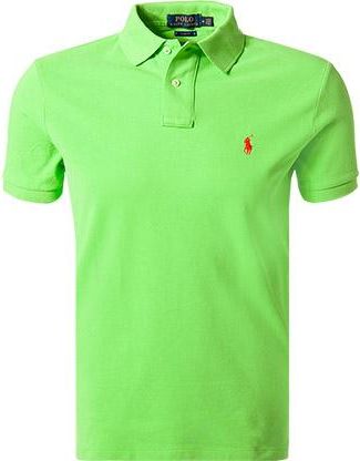 Polo Ralph Lauren Herren Polo-Shirt gr&uuml;n Slim Fit