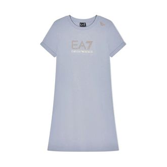 Emporio Armani Train Evolution W Dress SS - - Tops - Damen - Blau - L