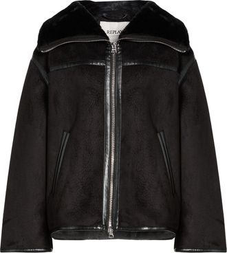 Replay JACKEN & M&Auml;NTEL - Shearling- & Kunstfell auf YOOX.COM