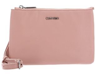 Calvin Klein CK Must EW DBL CMPT Crossbody Bag Cafe Au Lait