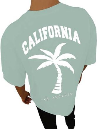 Generic T-shirts hommes coton col rond l&eacute;ger d&eacute;contract&eacute; haut confortable respirant coupe ample d&eacute;contract&eacute; hommes t-shirts d&eacute;t&eacute; mode t-shirts de sport, Vert 