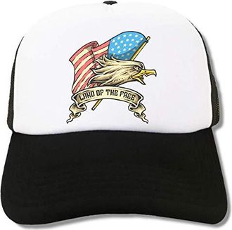 Generic American Eagle USA Stars and Stripes Casquette de Baseball Trucker Cap
