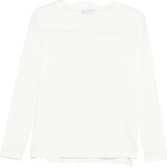 Le Tricot Perugia Femme, Tops, Blanc, Taille: 44 FR T-shirts et Polos Blancs