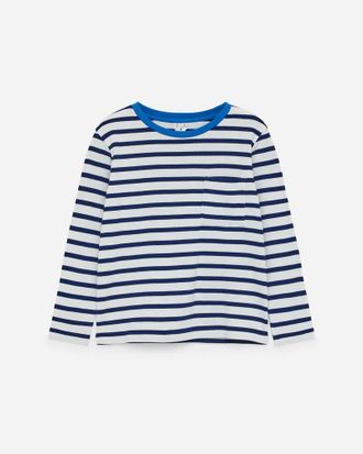 Arket Langarm-T-Shirt -Blau