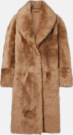 Nour Hammour Mantel Ana&iuml;s aus Shearling