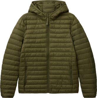 Benetton Herren Giubbotto 2twdun06i Jacke, gr&uuml;n, XXL
