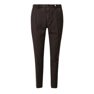 Myths Flanellhose ohne Falten - - Trousers - Herren - Braun - L