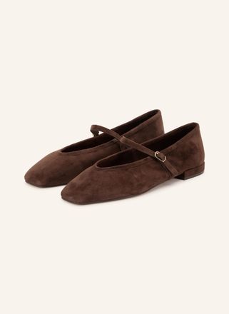 Inuovo Mary-Jane-Ballerinas braun