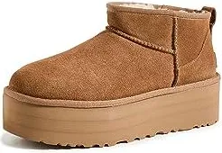 UGG Classic Ultra Mini Platform 1135092-CHE, Womens Winter Boots,Boots, Brown, 37 EU