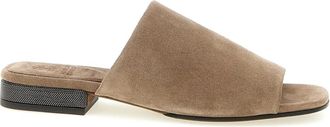 Brunello Cucinelli Femme, Chaussures, Brun, Taille: 38 1/2 EU Sandales