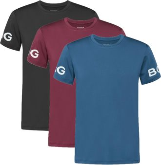 Bj&ouml;rn Borg Bj&ouml;rn Borg 3-Pack Permormance Tee Schwarz