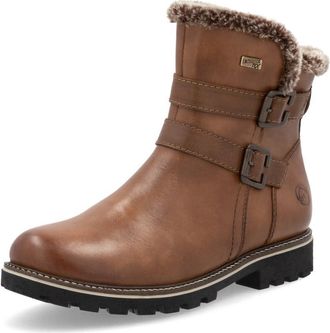 Remonte Damen Chelsea Boots D8484, Frauen Stiefeletten,lose Einlage,wasserabweisend,remonteTEX,uebergangsschuhe,uebergangsstiefel,warm,braun (24),42 EU