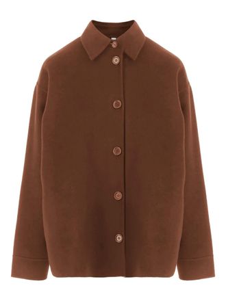 Aspesi veste &agrave; boutonni&egrave;re - Marron