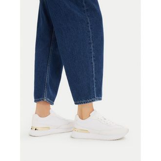 Tommy Hilfiger Sneakers Tommy Hilfiger Th Chic Monogram Runner FW0FW09464 Wei&szlig;