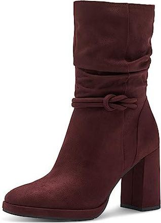 Marco Tozzi Femme 2-25338-41 549 Bottines à Talons, Bordeaux, 37 EU