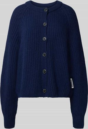 Armedangels Loose Fit Strickjacke aus Woll-Baumwoll-Mix Modell SELMAA