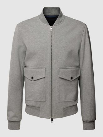 Tommy Hilfiger Bomberjacke aus Viskose-Mix mit Pattentaschen