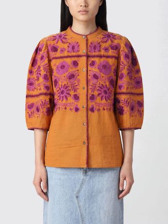 Antik Batik Chemise Femme couleur Jaune