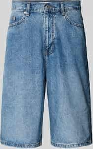 Review Straight Fit Shorts in Denim-Optik