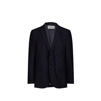 Pierre Cardin Blazer uni en laine vierge m&eacute;lang&eacute;e