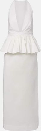 Adriana Degreas Robe longue en coton