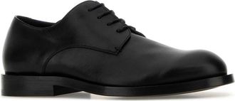 Jil Sander Black Scarpe Stringate Lace-up Shoes