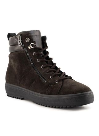 Bogner Herren Boots schwarz Nubuk-/Veloursleder