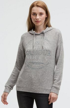 soccx Kapuzenpullover mit elastischem Saum