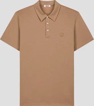 Jott Polo en coton biologique Fauve Lavan - Taille S