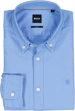 HUGO BOSS Herren Hemd schwarz