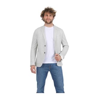 L.B.M. 1911 Einreihiger Mantel - - Jackets - Herren - Grau - M