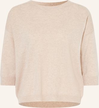 Darling Harbour Darling Harbour Cashmere-Pullover Mit 3/4-Arm beige