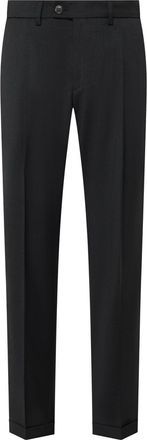 Hiltl Wollhose Primo mit abgeschrägtem Bund, Regular Fit in