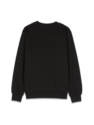 Balmain Crewneck Cotton Sweatshirt - Black