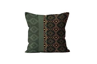 Soleil d'Ocre Housse de Coussin, Vert, 40 x 40 cm 527053