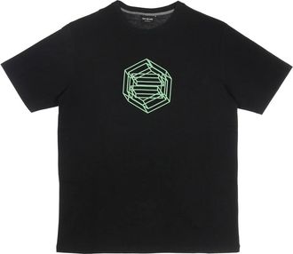 Dolly Noire Schwarzes Wireframe Logo T-Shirt - - Tops - Herren - Schwarzk - XL