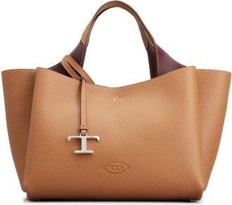 Tod's Femme, Sacs, Brun, Taille: ONE Size Sac &agrave; main Marron Style &Eacute;l&eacute;gant