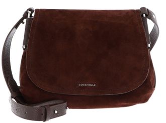 Coccinelle Rebekka Handbag Grained Leather Brunette